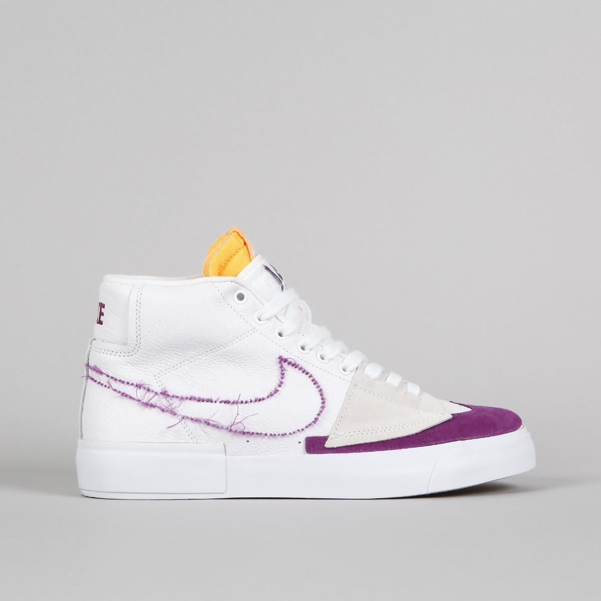 Nike SB Blazer Mid Edge L White Viotech - Skateboarding, Nike SB ...