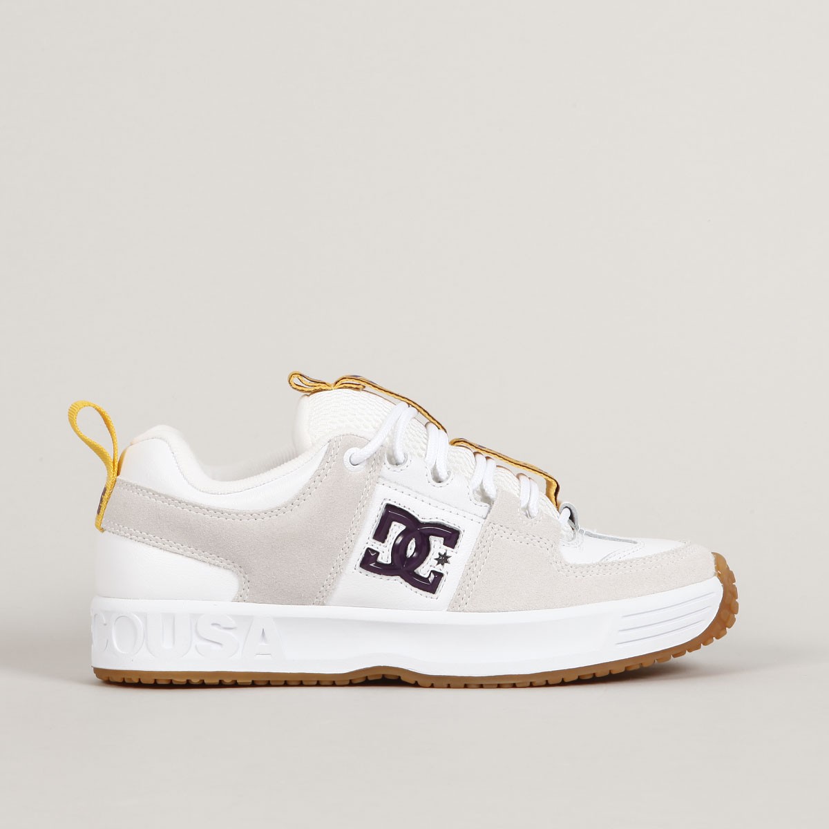 DC Lynx OG White Purple Yellow - Skateboarding, Nike SB, Adidas, Vans ...