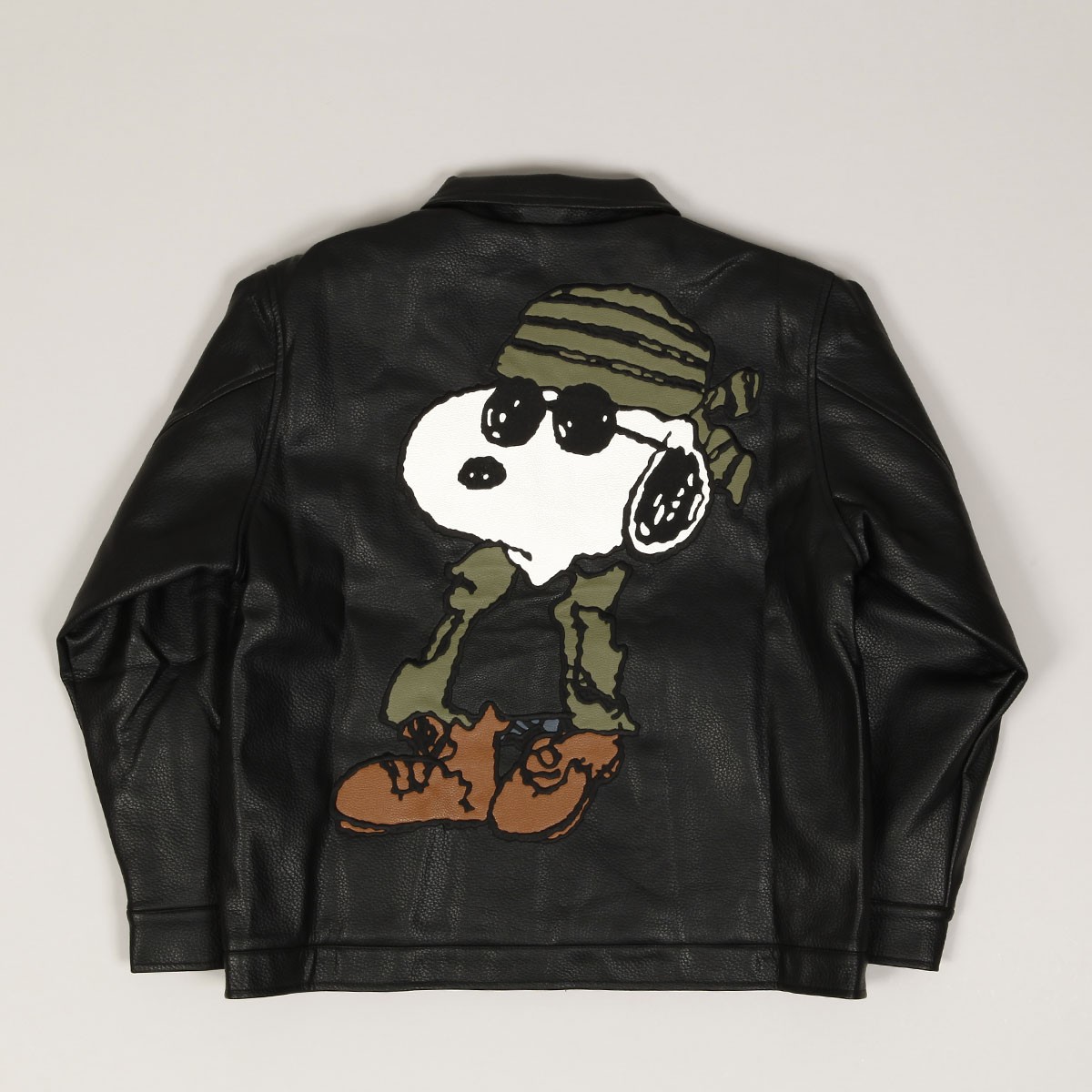 Butter Goods x Peanuts Guard Dog Jacket Black - Skateboarding, Nike SB ...