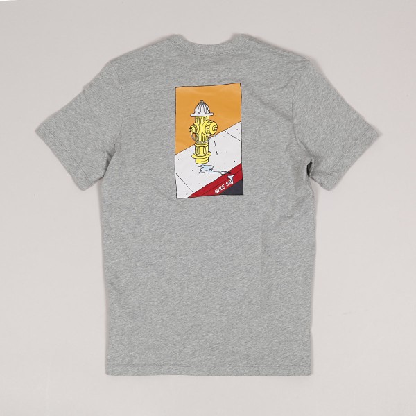 NIke SB Lincon - 17TH Tee Grey Heather - Skateboarding, Nike SB, Adidas ...