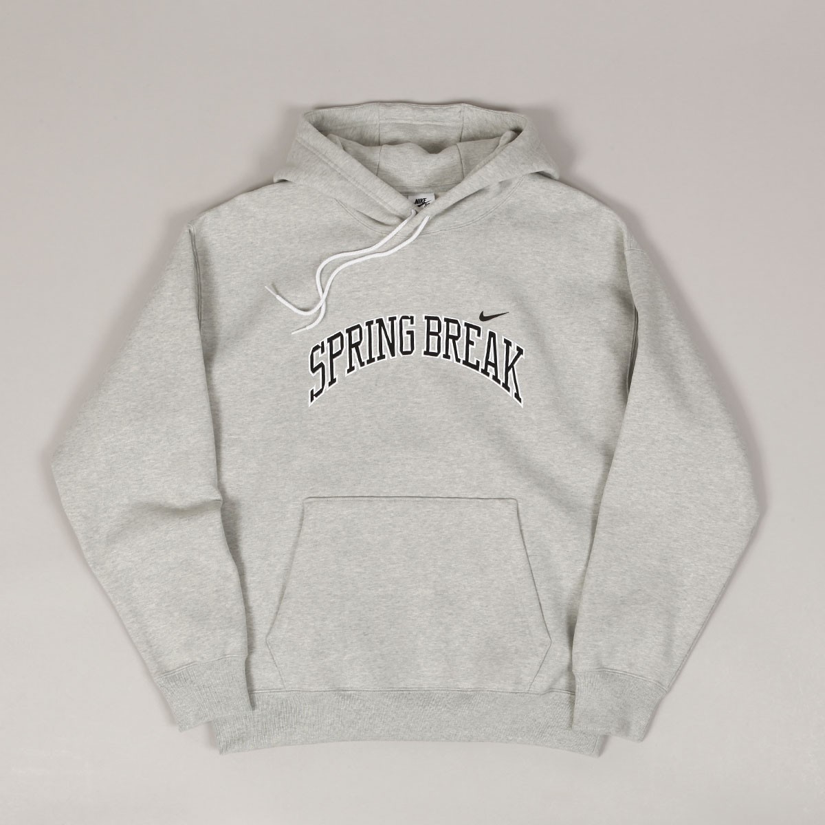 Nike SB Spring Break Hoodie Grey Heather - Skateboarding, Nike SB ...