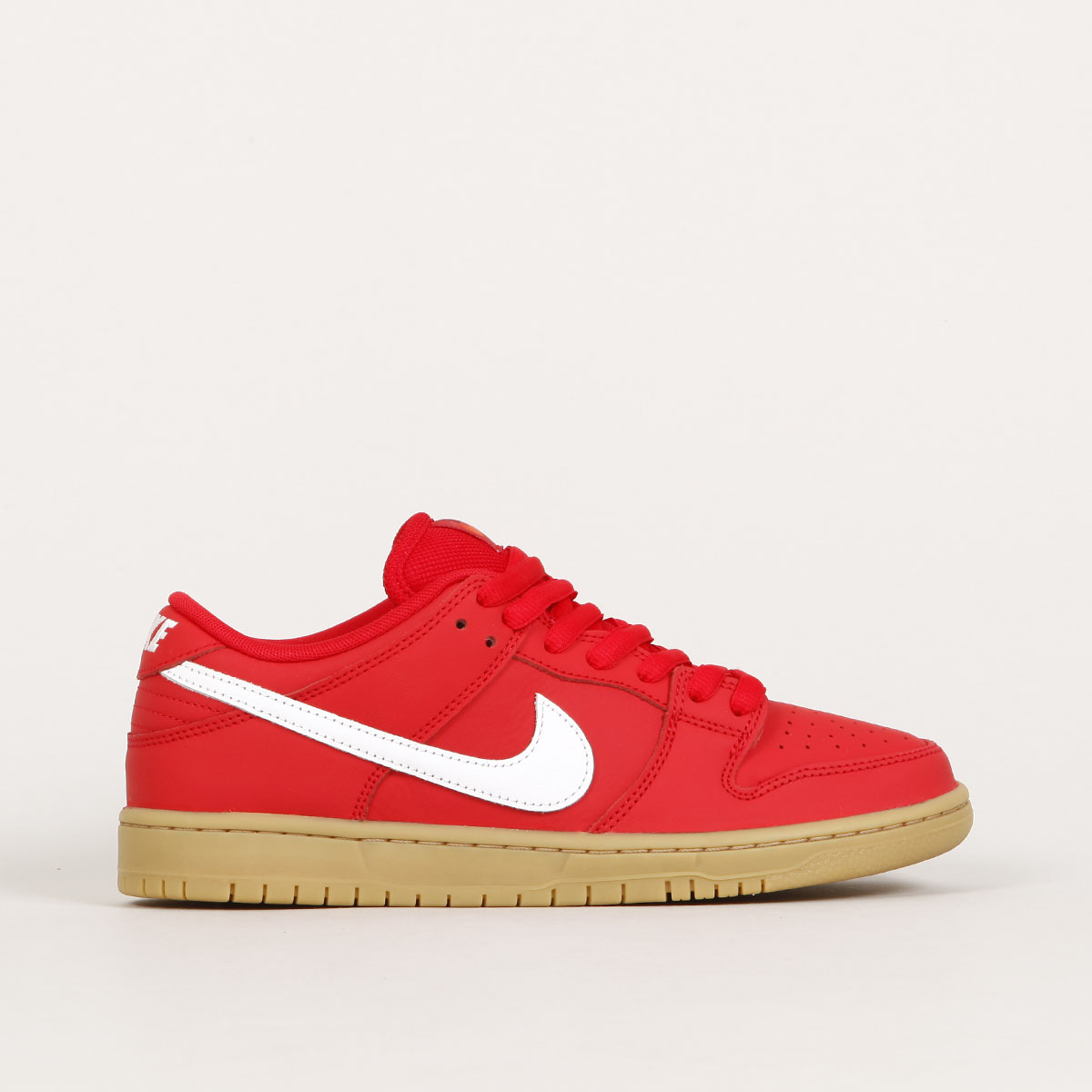 Nike SB Dunk Low Pro ISO University Red Gum - Skateboarding, Nike SB ...